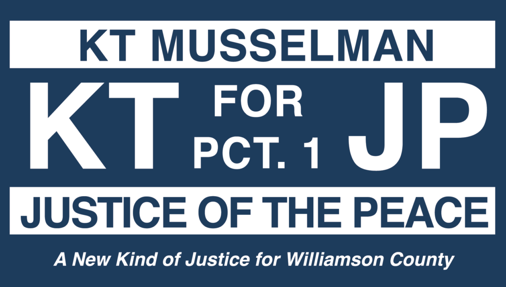 Take Action – KT Musselman for Justice of the Peace